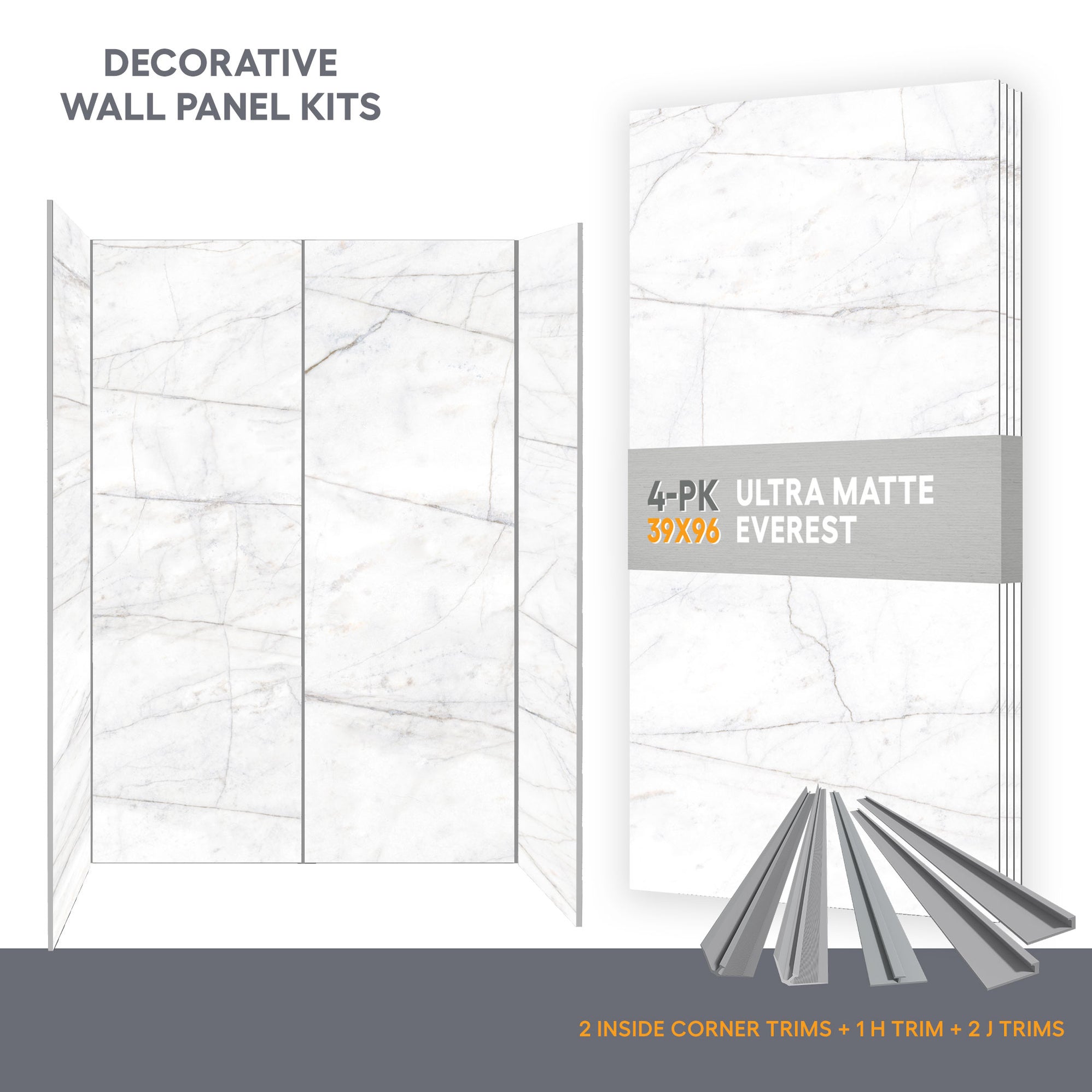 Decorative Wall Panel Kits | Noah William Pro